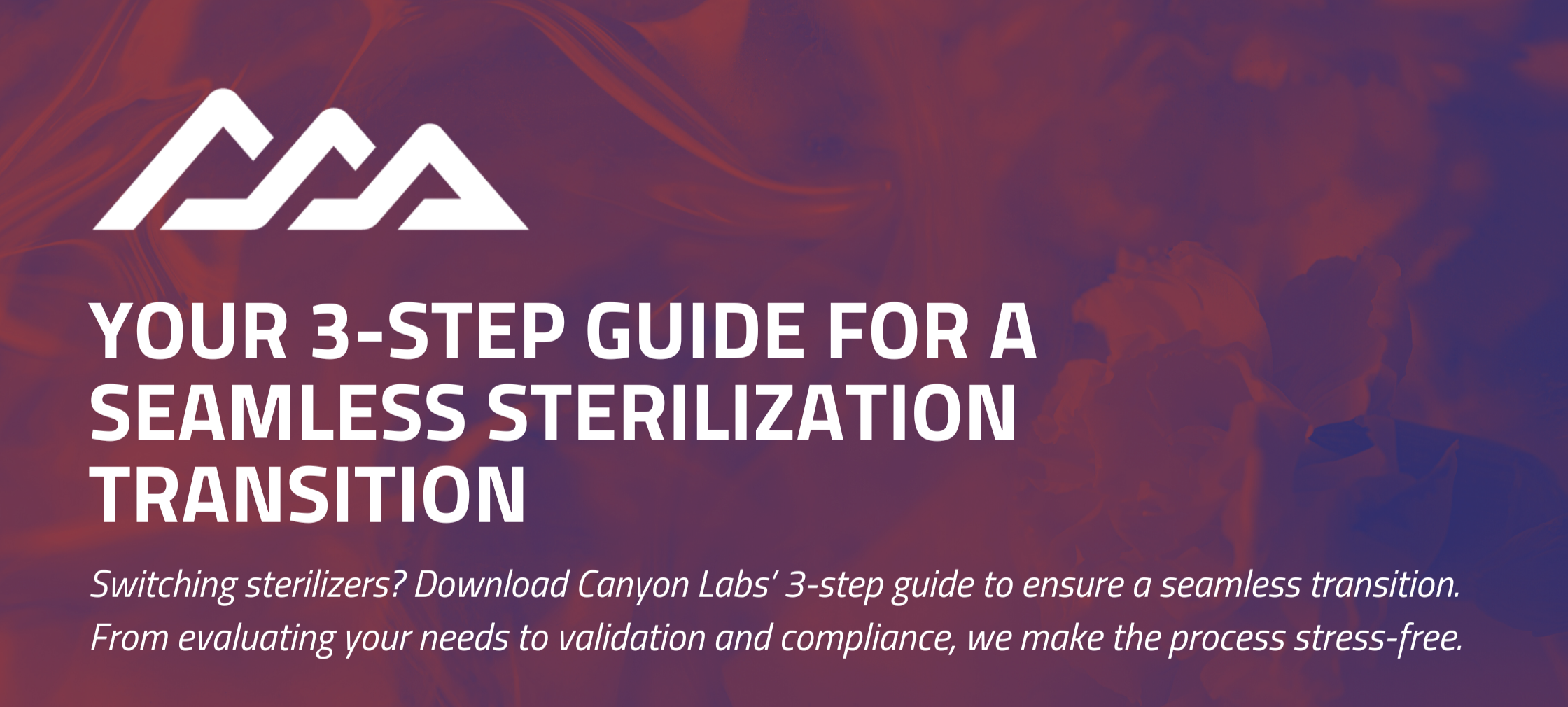 Canyon Labs' 3 - Step Guide for a Seamless Sterilization Transition