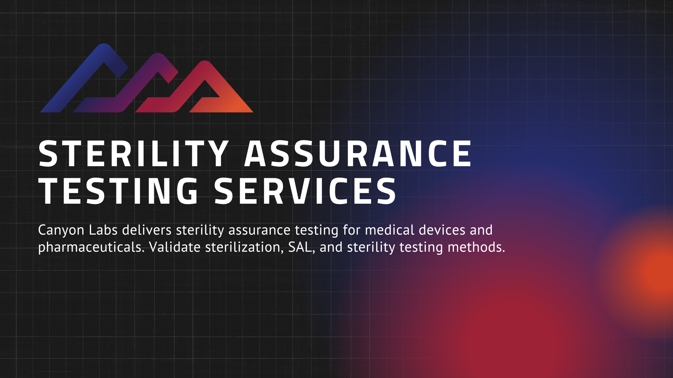Sterility Assurance Testing Services